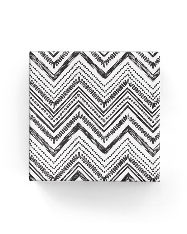 Chevron Sketch Wrap Black – Bee Dee Bags