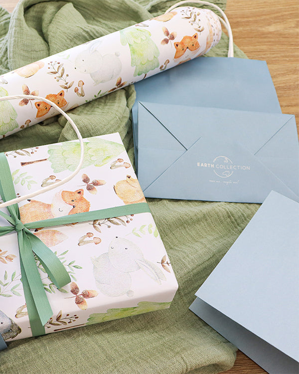 French Blue Coloured Gift Paper Bag - 500/ctn – Bee Dee Bags