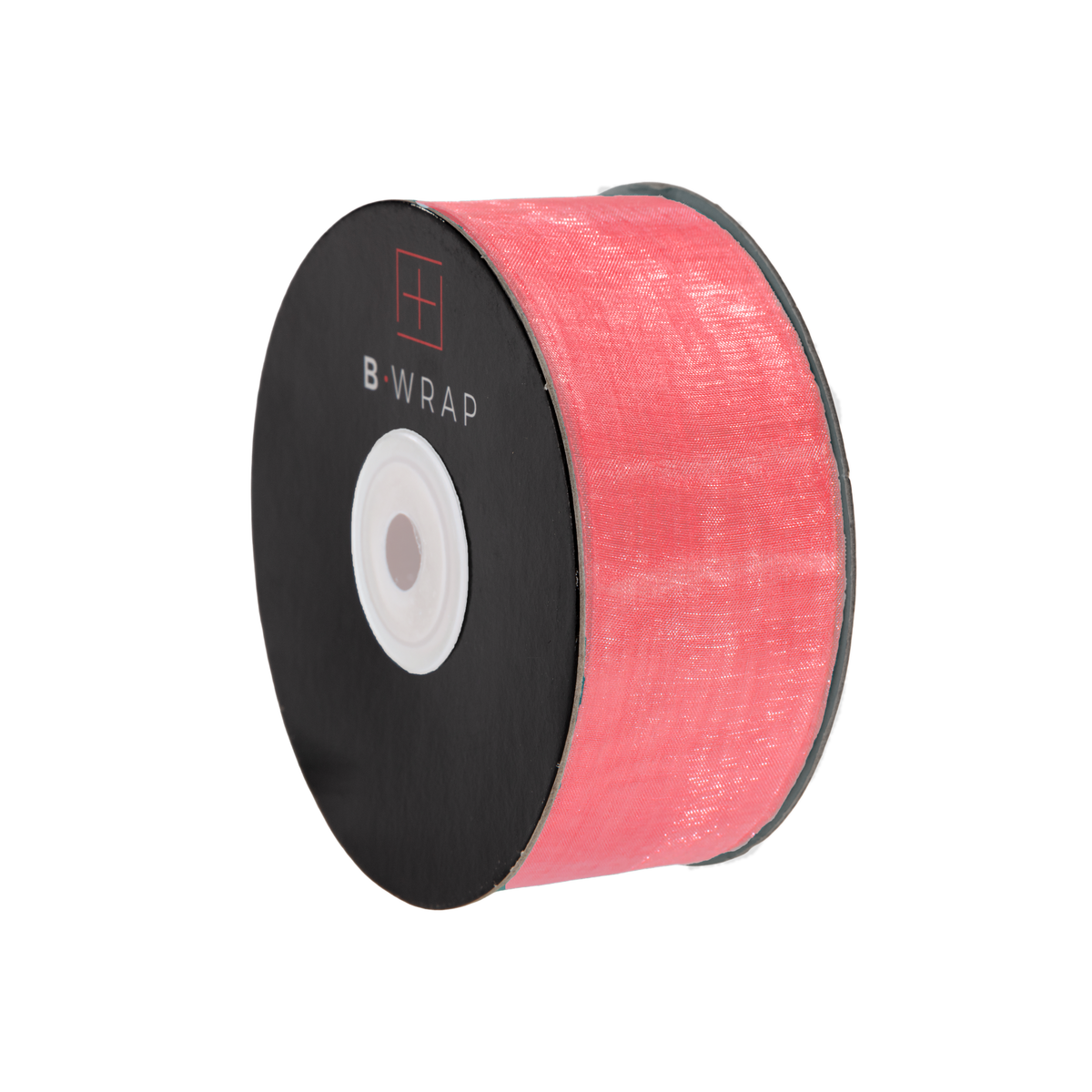 Cut Edge Organza 38mm X 50mtrs Peach – Bee Dee Bags