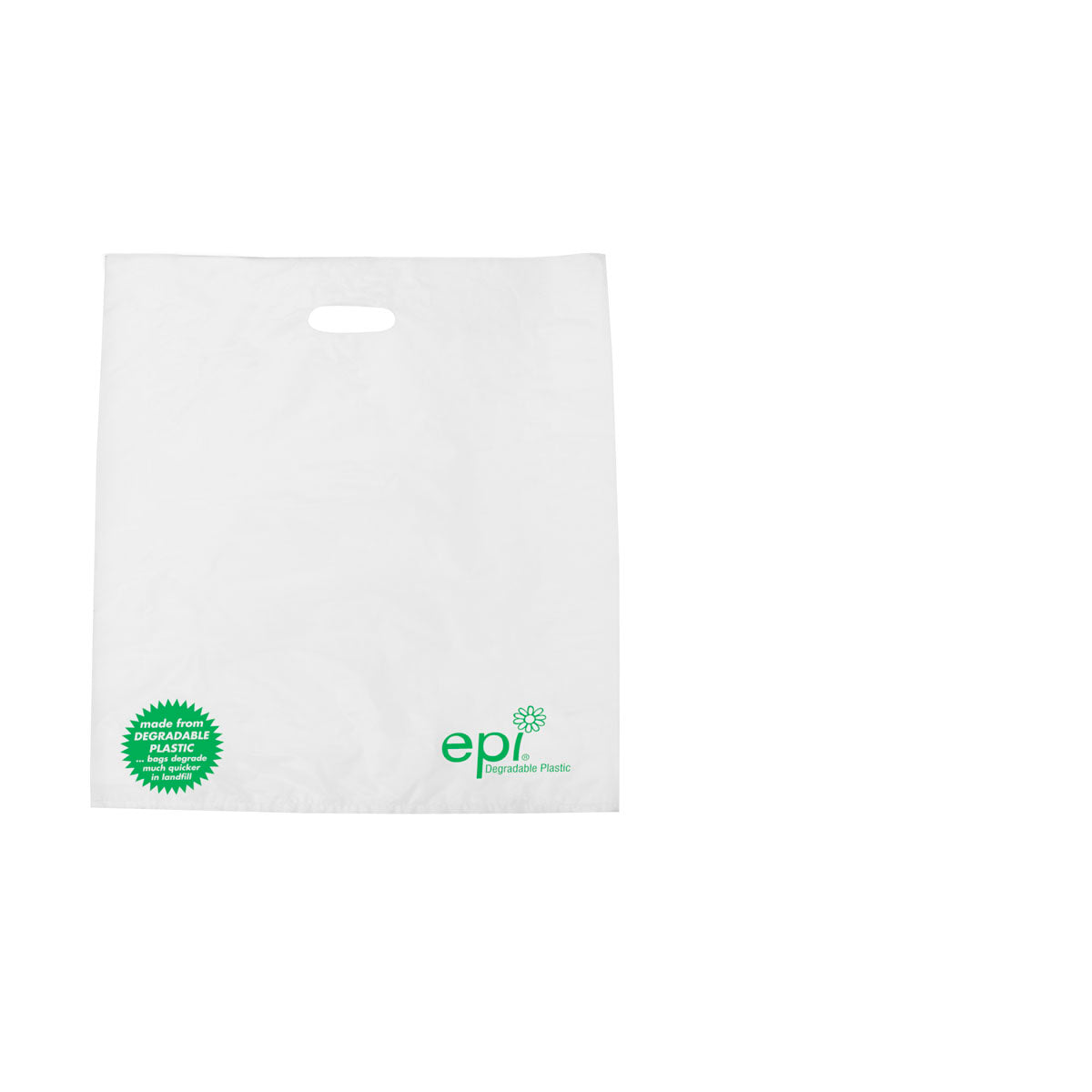 Frosted Degradable Epi - Extra Large - 500/ctn – Bee Dee Bags